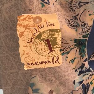 ONE WORLD | Tops | Nwt One World Gray Embellished Blouse Pxl | Poshmark